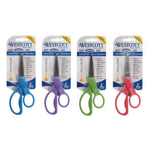 Westcott 6″ Hard Handle Student – Anti-Microbial Scissors with ...